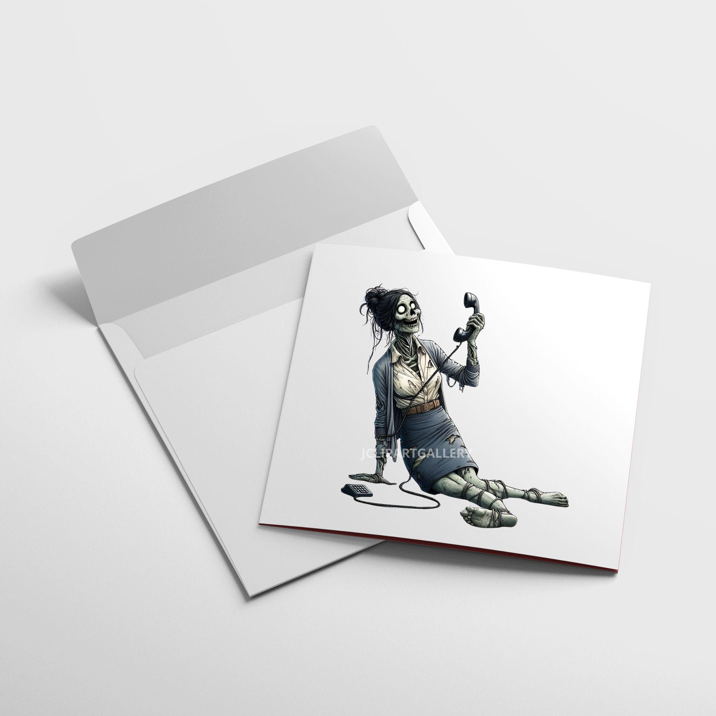 Zombie Office Worker Clipart, Funny Burnout Employee PNG Bundle, Tired ...