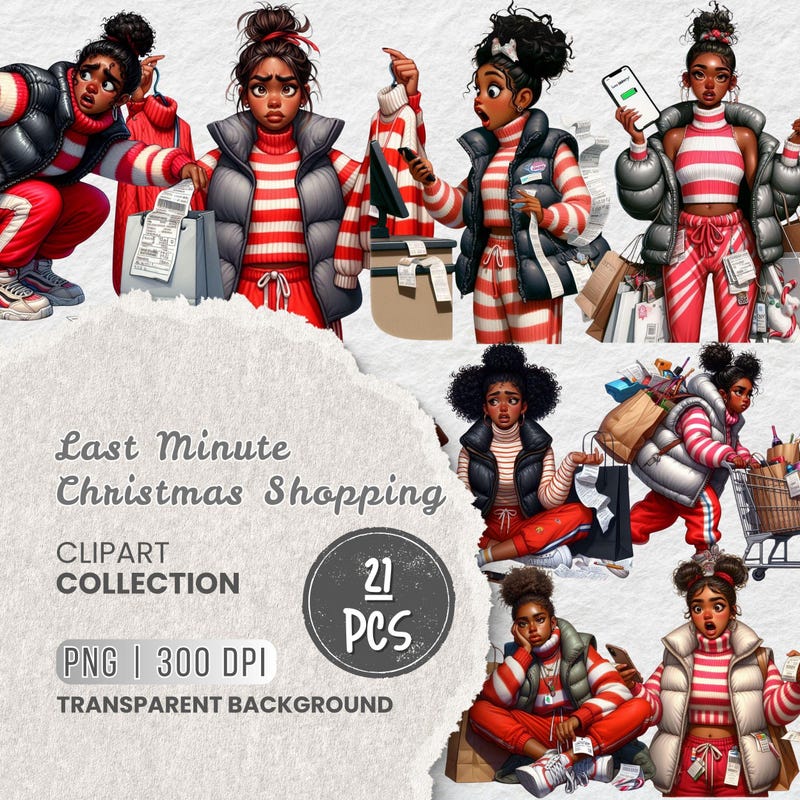 African American Woman Clipart - Etsy