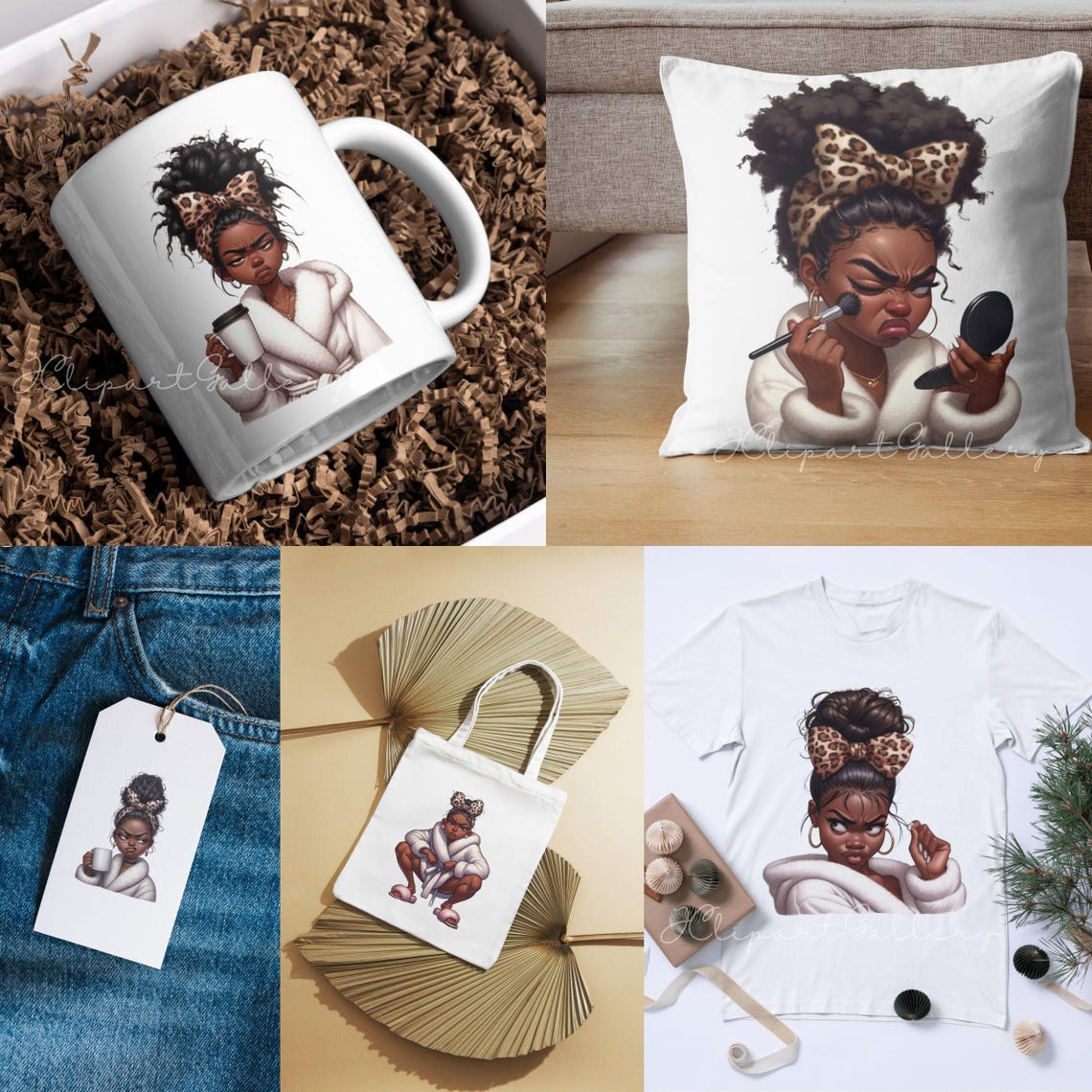 Quirky Stank Face Black Girl Clipart, Funny Sassy Mood Girl, Black Girl ...