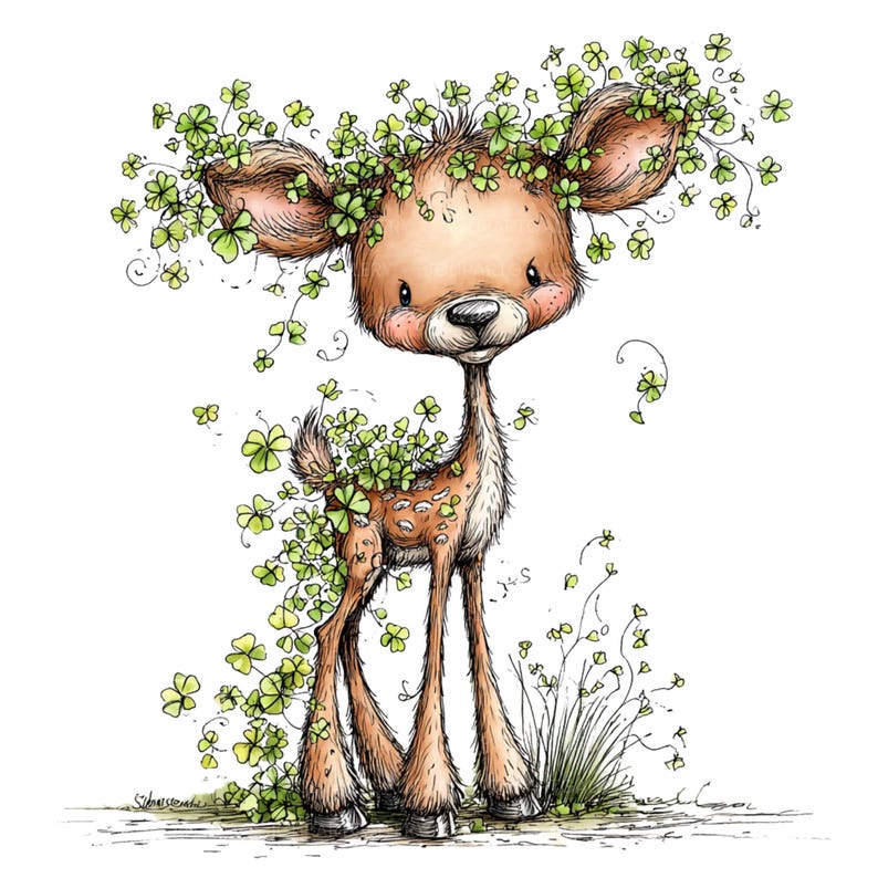 St Patrick Woodland Animals Png Clipart, Lucky Forest Animals, Irish ...
