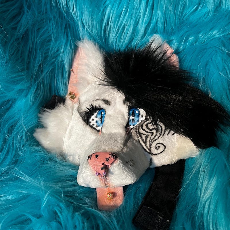 Arctic Fox Therian Mask - Etsy