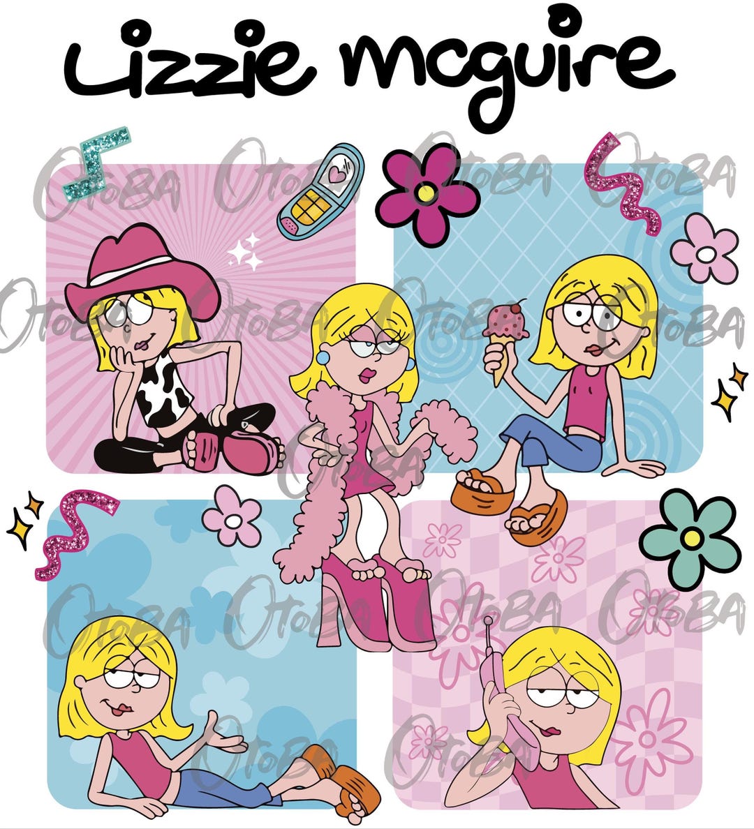 Lizzie Mcguire PNG - Etsy