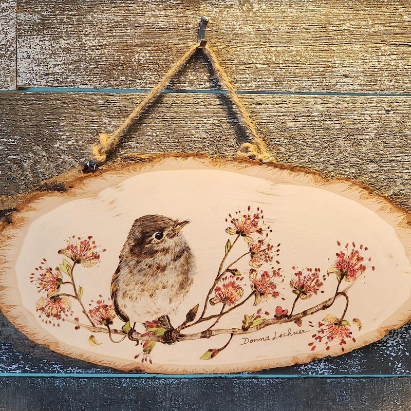 Flowers Pyrography - Etsy