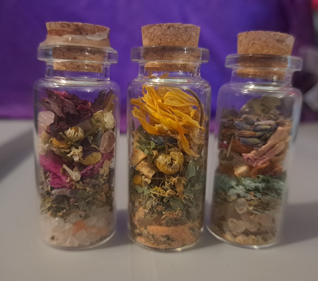 10 Ml Decorative Intention Jars - Etsy