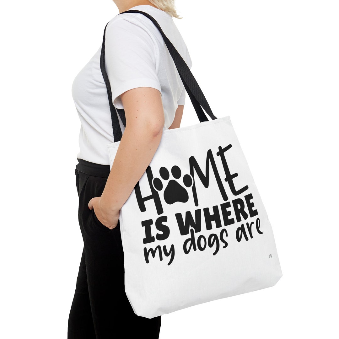 Stylish Paw Print Design Tote Bag - Carry Your Pet Love Everywhere! - Etsy