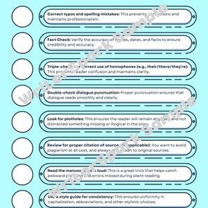 Novel Writing Planner, Writing Progress Tracker, Self-publishing ...