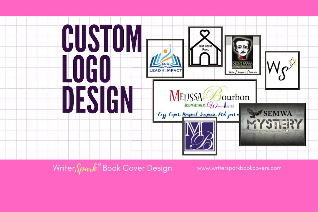 Custom Logo Design, Author Logos, Logos for Writers, Custom Logo Design ...