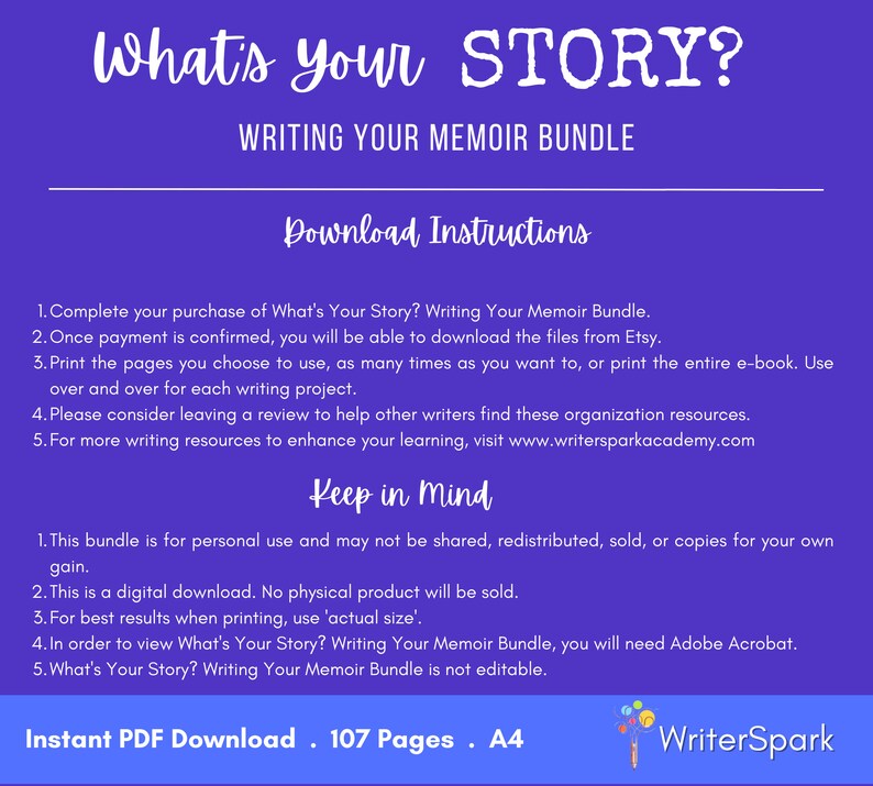 Memoir Writing, Memoir Activities, Writing Memoirs, Autobiography ...