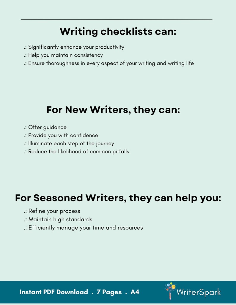 Novel Writing Planner, Writing Progress Tracker, Self-publishing ...