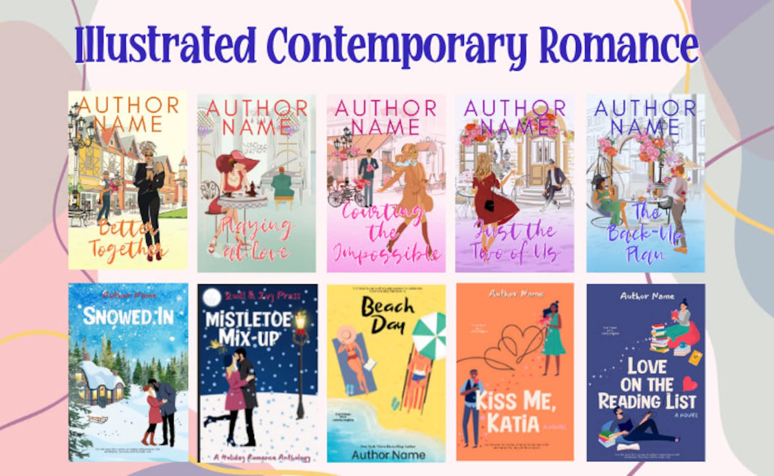 DEPOSIT, Custom Book Covers Design, Cozy Mystery, Romance Book Covers ...