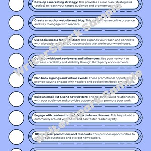 Novel Writing Planner, Writing Progress Tracker, Self-publishing ...