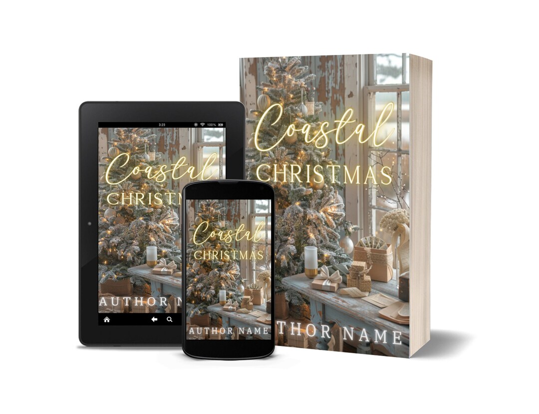 Premade Book Covers, Christmas Books, Romantic Cover, Women's Fiction ...