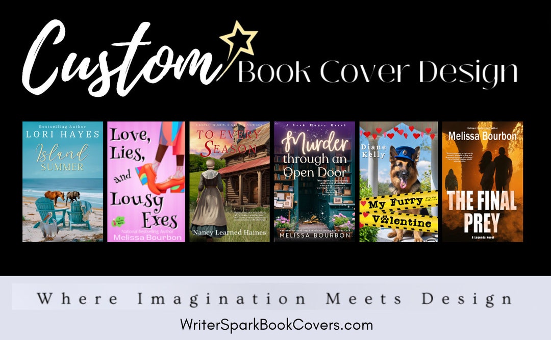 Customizable Book Cover, Custom Ebook Cover, Mystery Book Design ...