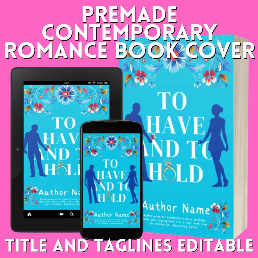 Premade Book Covers, Contemporary Romance Covers, Ebook Cover Design ...