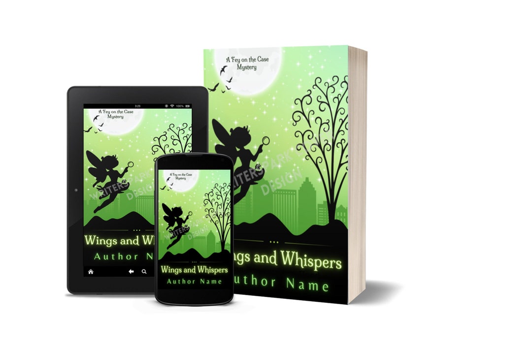 Premade Paranormal Book Cover (fairy Detective ) - Etsy