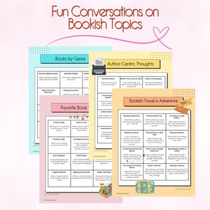 Book Club | Conversation Cards | Ice-breakers | Why Do a Book Club ...