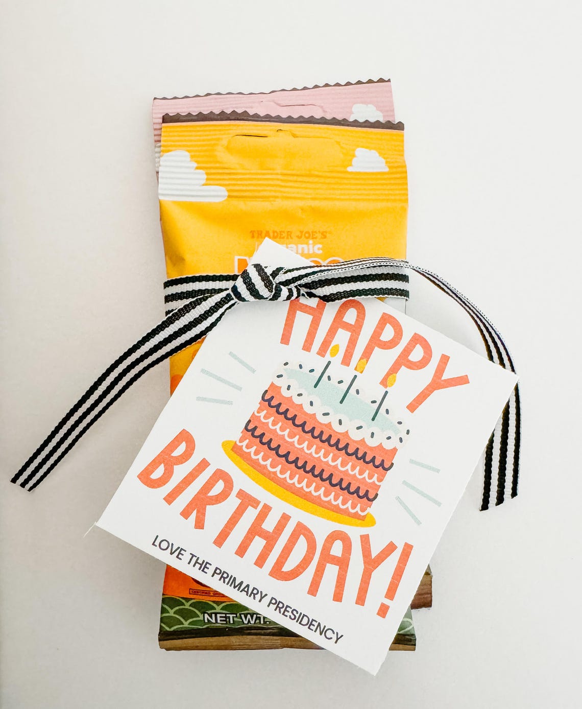 Primary Birthday Tag, Printable, LDS Primary Birthday Tag, Happy ...