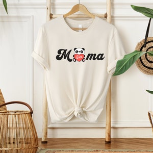 Panda Mama and Mama's Bestie Matching Shirt, Mom Daughter Panda Shirt ...