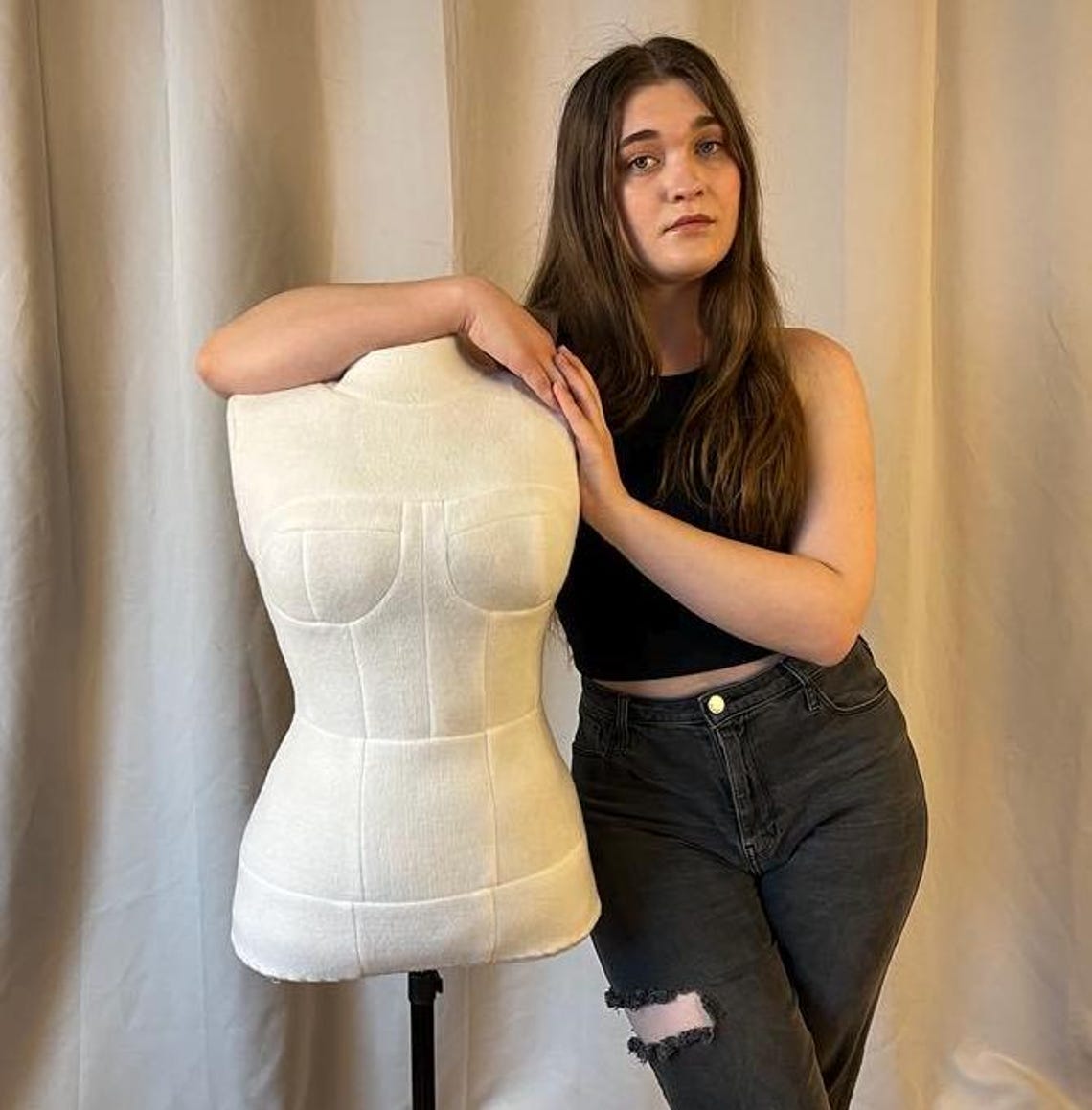 Custom Dress Form (armless) From Your 3D Body Scan - Etsy