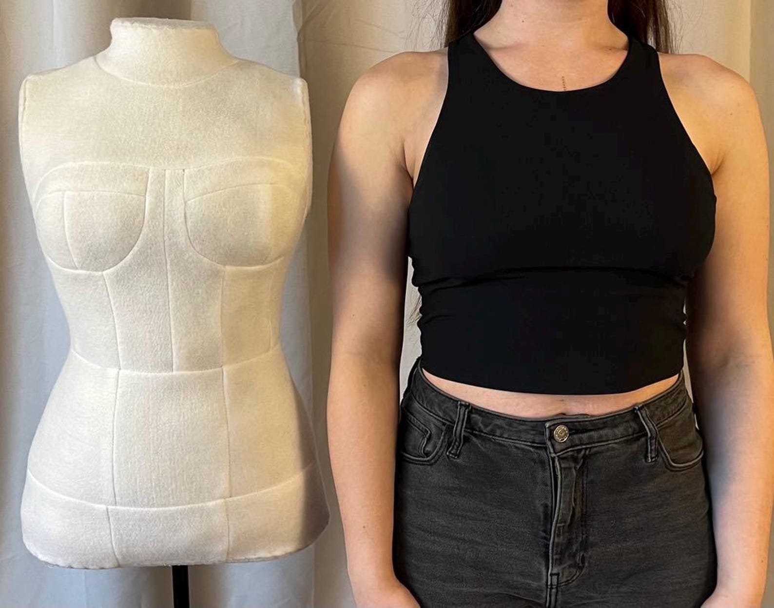 Custom Dress Form (armless) From Your 3D Body Scan - Etsy