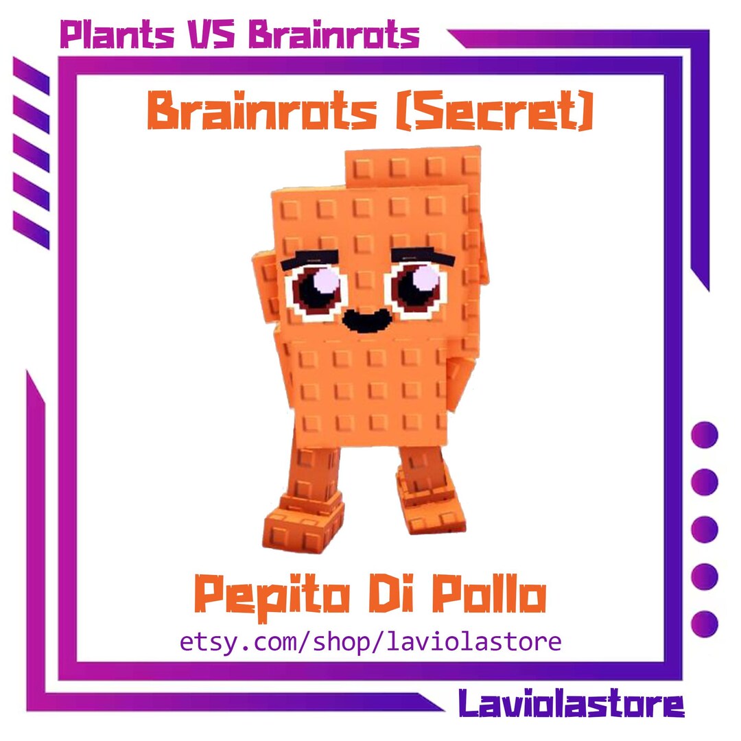 Roblox Plants Vs Brainrots | 1x Pepito Di Pollo (brainrots-secret ...