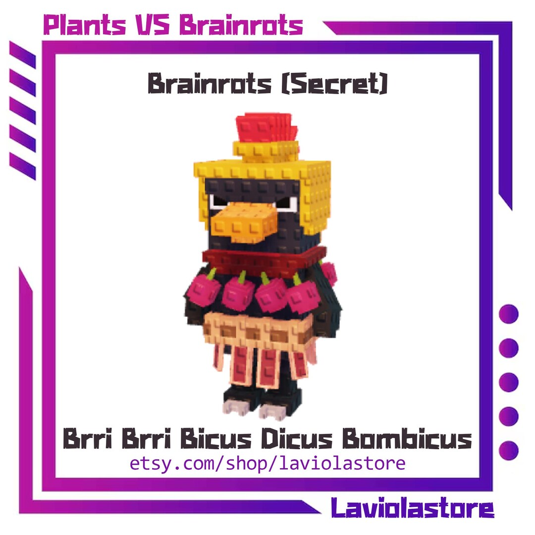 Roblox Plants Vs Brainrots | 1x Brri Brri Bicus Dicus Bombicus ...