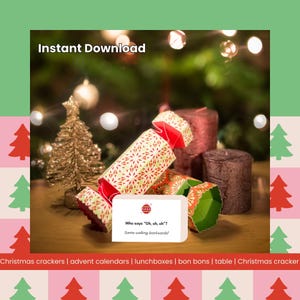 Christmas Cracker Jokes FUNNY for Bonbon Gifts, Christmas Conversation ...