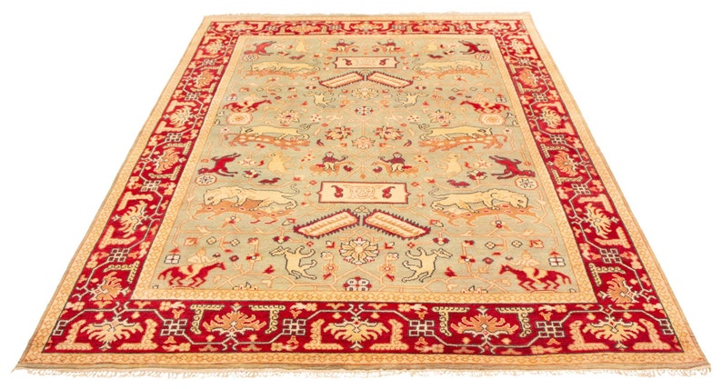 8x12 Area Rug 8x12 Classic Vintage 8x12 OVERSIZE BORDERED VINTAGE Rug ...