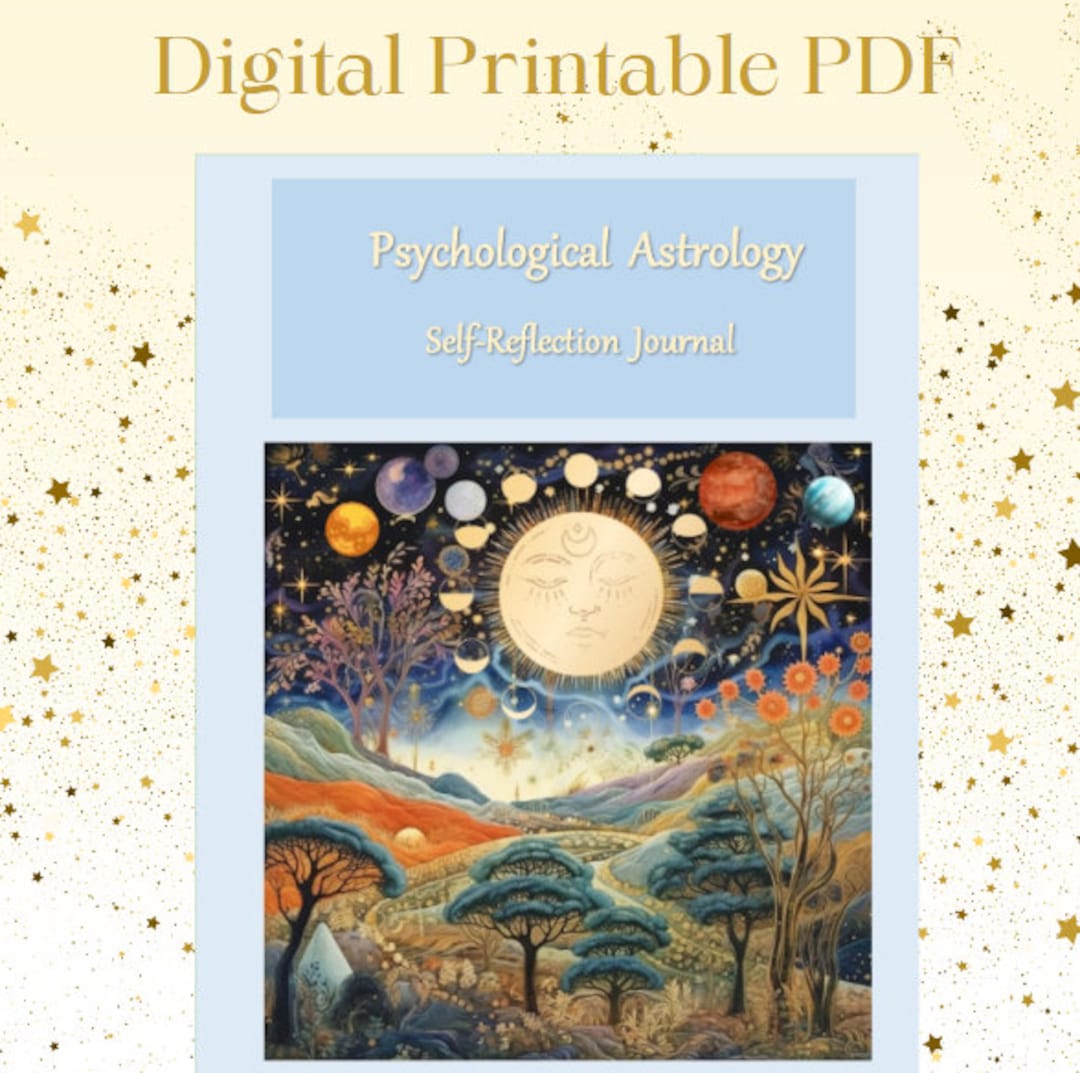 Astrology-inspired Self Reflection Digital Journal Workbook With 62 ...