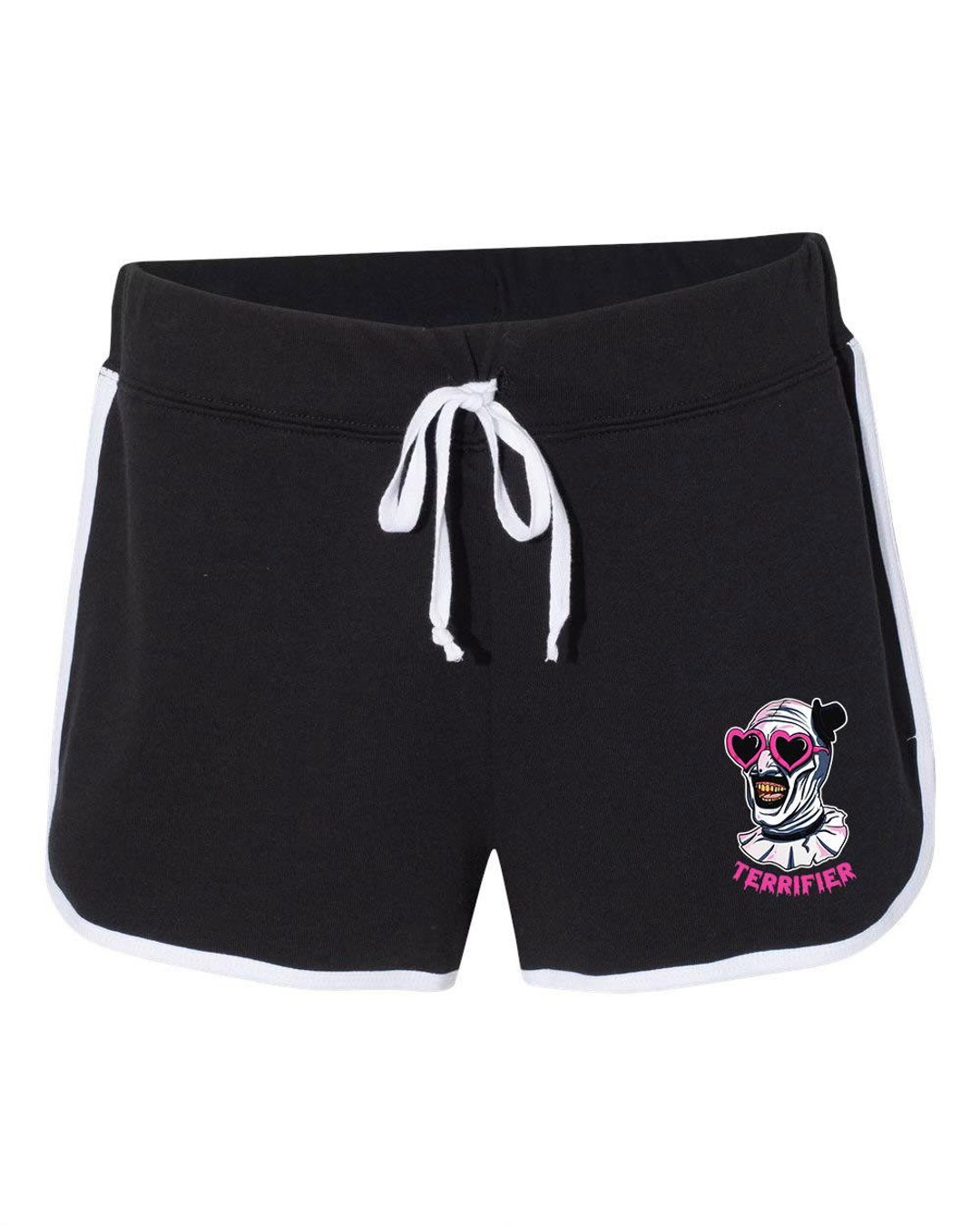 Art the Clown Shorts Halloween Terrifier Heart Glasses Relay Shorts - Etsy