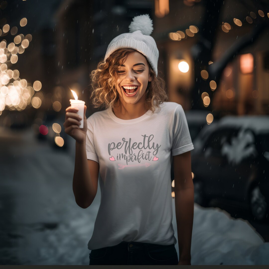 Perfectly Imperfect Christian T-shirt Embrace Your Unique - Etsy