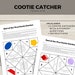End of the Year Activity Cootie Catcher Printable, Game for 2-6 Grade ...