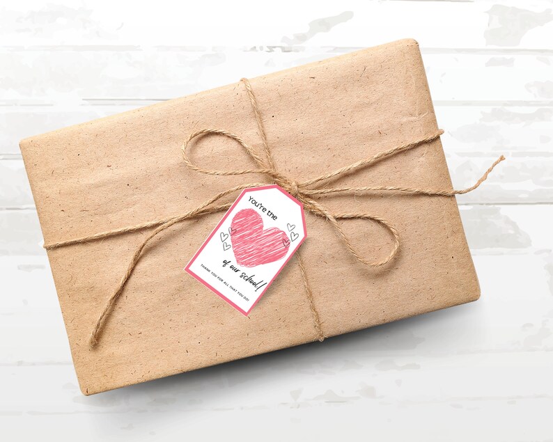 Printable Teacher Appreciation Gift Tag, Thank You for All You Do, You ...