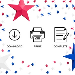 Election Day Activity Page Placemat Printable, Presidential Election ...