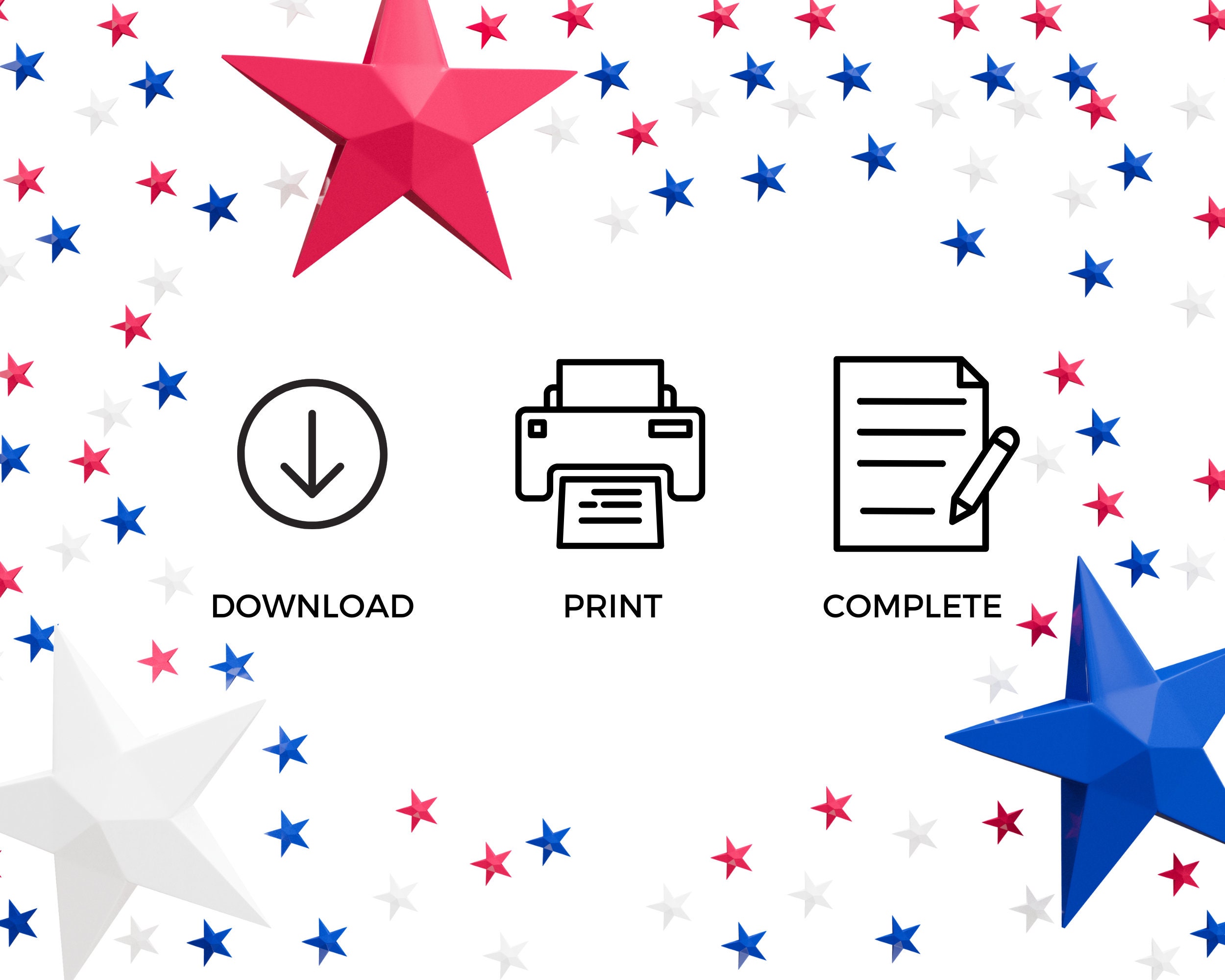 Election Day Activity Page Placemat Printable, Presidential Election ...