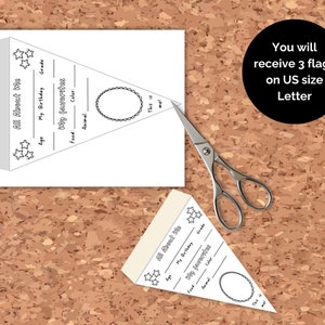 Printable Back to School Pennant Flag, Classroom Bulletin Board, All ...