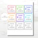 Teacher Appreciation Gift Tag Printable, Thank You for All You Do, You ...