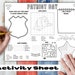Patriot Day Activity Page Printable Placemat, 9/11 Remembrance Day ...