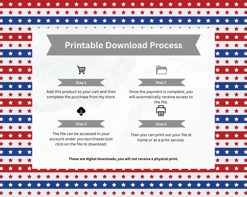 4th of July Placemat Activity Coloring Page Digital 11 X 8.5 Kids Party ...