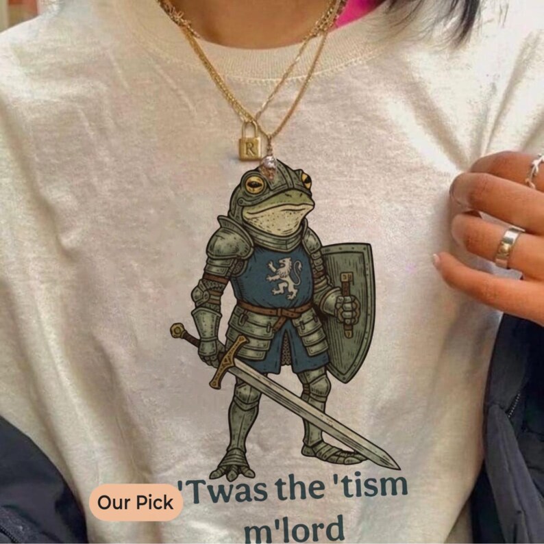 Twas the Tism Mlord Frog Shirt | Autism Meme T Shirt - Etsy