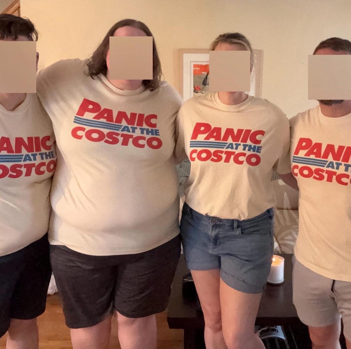 Panic at the Costco Funny Meme T-shirt | Funny Meme Shirt - Etsy