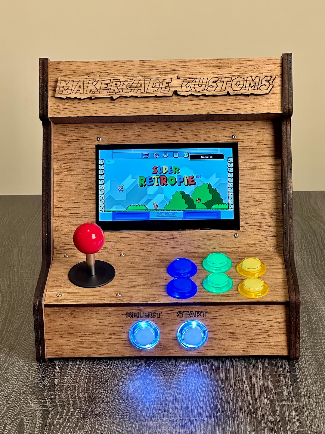 DIY Mini Arcade Cabinet Kit – Flat Pack Plywood Bartop Arcade ...