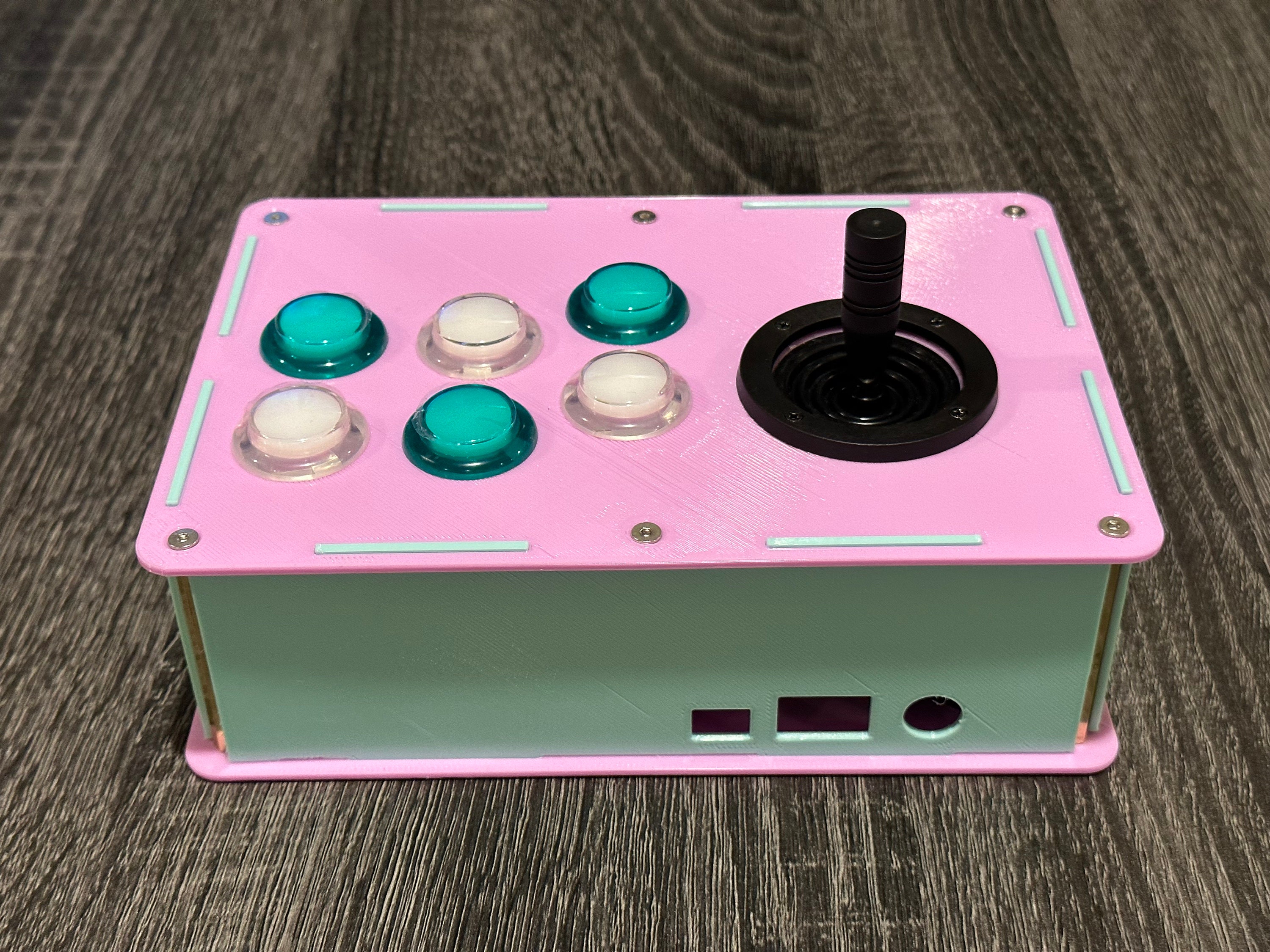 Retro Arcade Console Controller 3D Printed Mini LED Buttons - Etsy