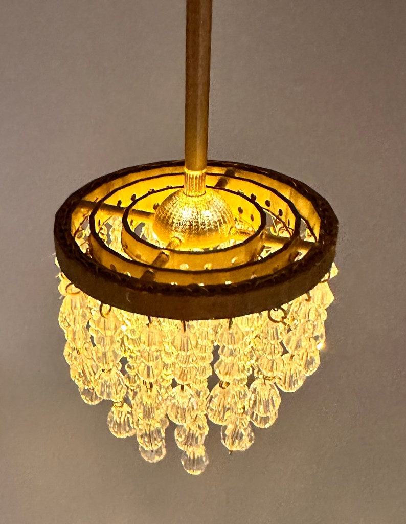 1/12 Scale Miniature Chandelier Base - Etsy