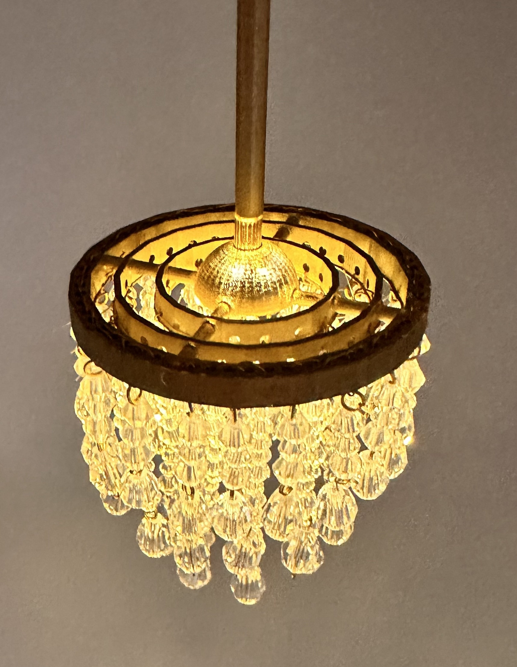 1/12 Scale Miniature Chandelier Base - Etsy