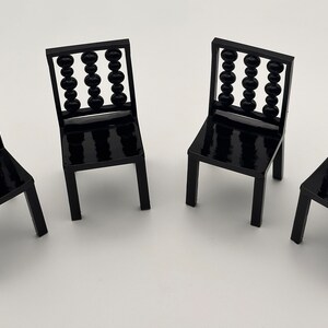 1/12 Scale Miniature Chairs - Etsy