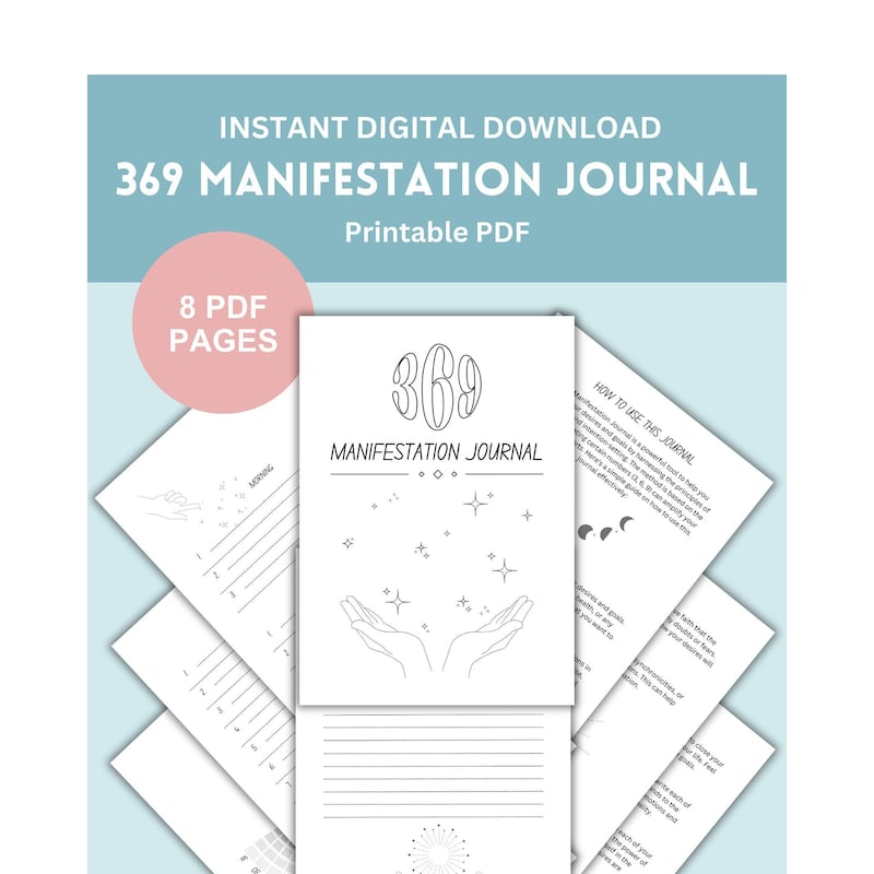 Manifestation Printable - Etsy