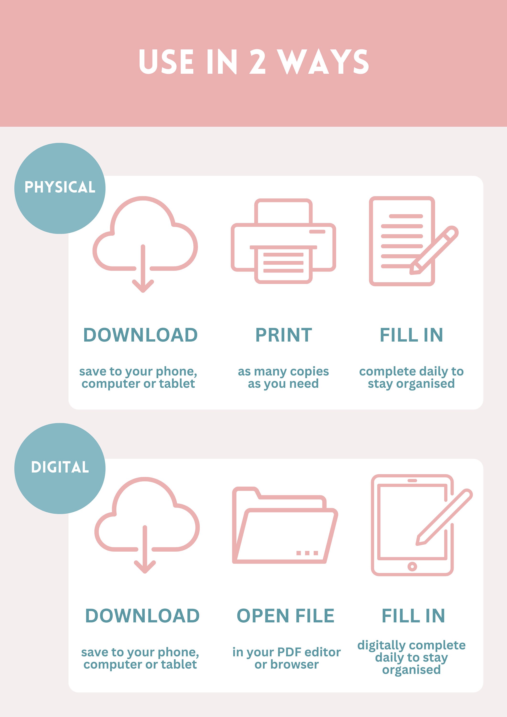 Priority to Do List Printable, Simple Tasks List Template, Productivity ...