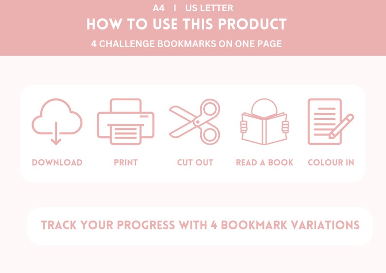 Bookshelf Reading Tracker Printable Bookmark, Instant Download PDF ...