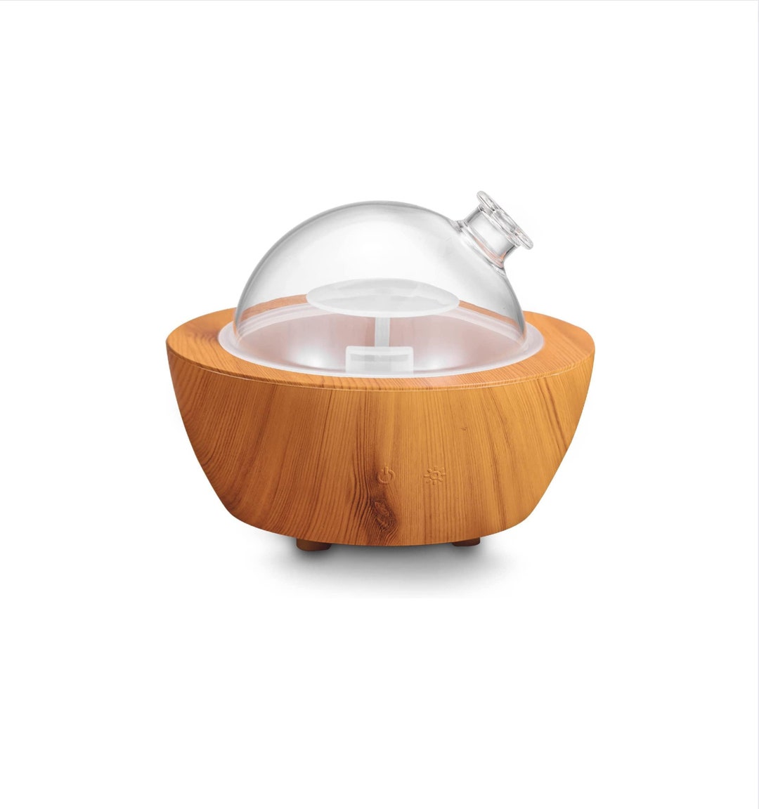Wood Grain Base Essential Oil Diffuser Aroma Diffuser for Aromatherapy ...